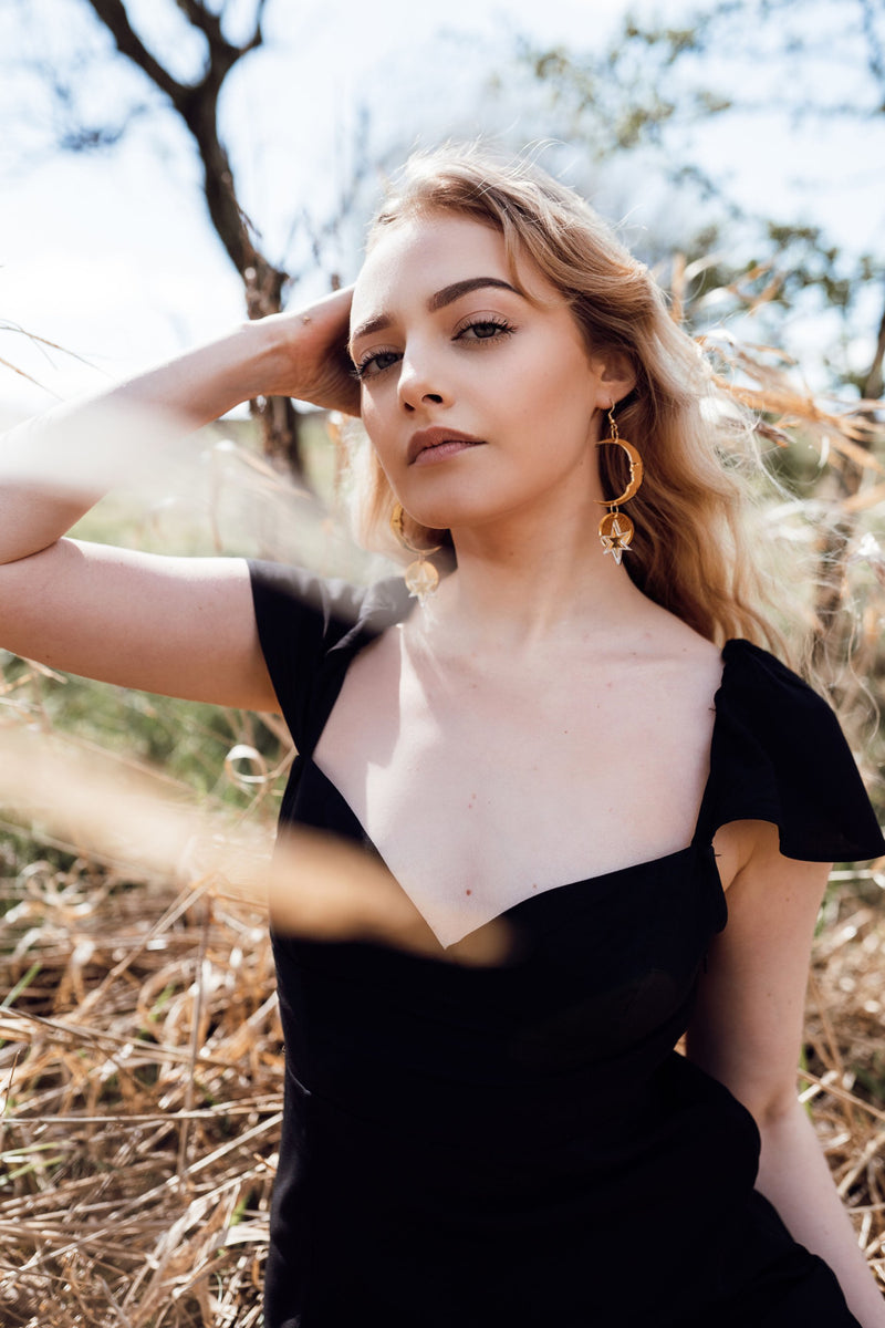 Celestial Earrings – Suzanne Oddy Design