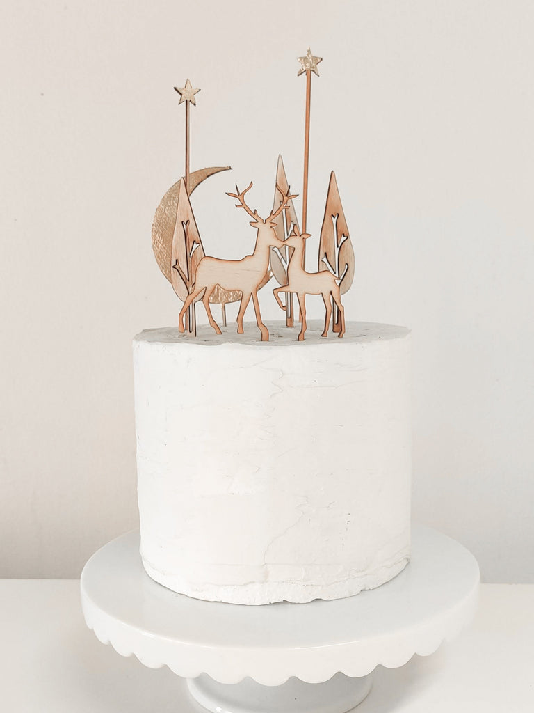 Deer and Stag Cake topper – Suzanne Oddy Design