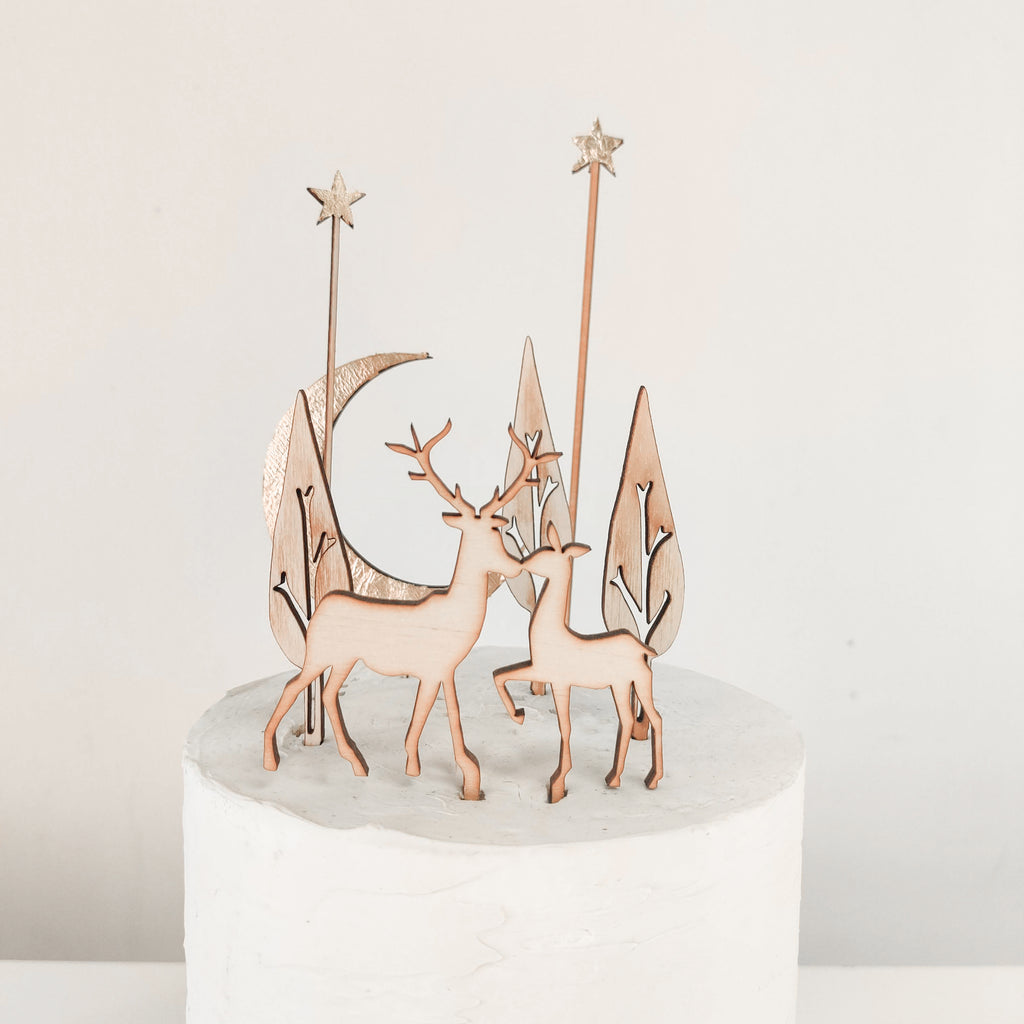 Deer and Stag Cake topper – Suzanne Oddy Design