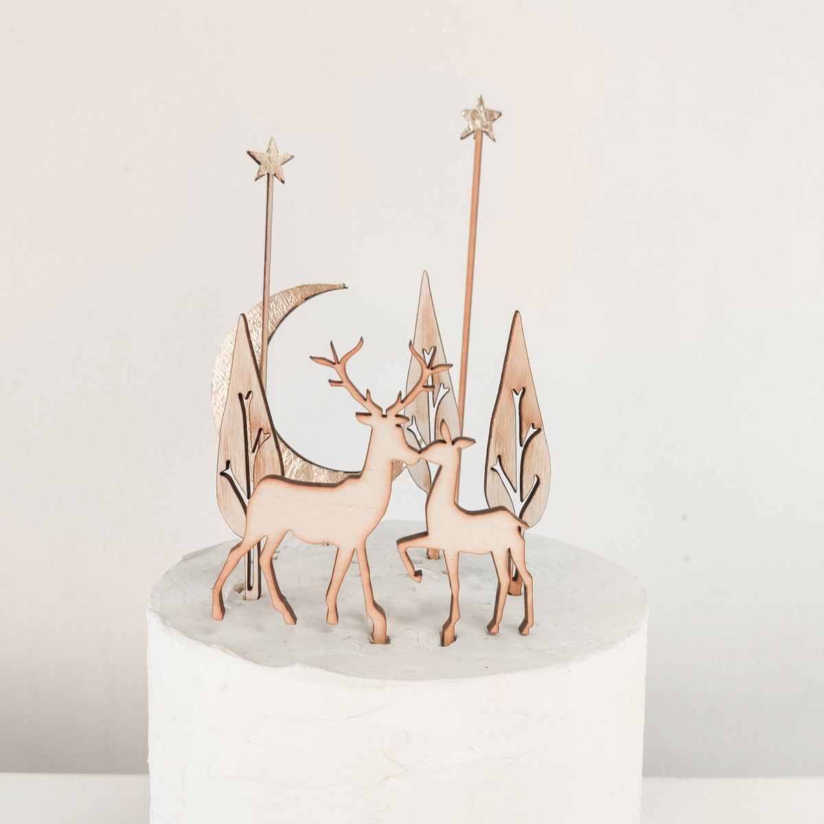 Deer and Stag Cake topper – Suzanne Oddy Design